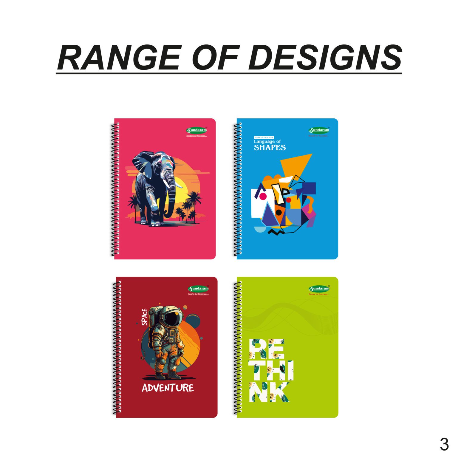 A4 Spiral Notebook 21 x 29.7 cm – Premium Unruled Writing Book